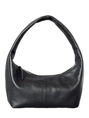 HYER GOODS The Everyday Shoulder Bag By Hyer Goods Black/silver