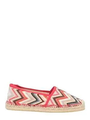 Missoni Textile Espadrilles - Salmon Pink