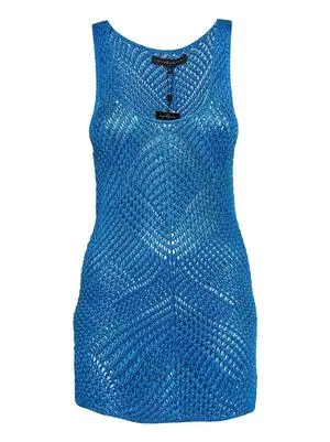 Polo Ralph Lauren Sleeveless Crochet Top - Blue