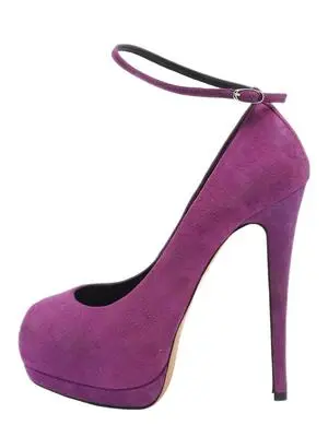 GIUSEPPE ZANOTTI 135mm Platform Ankle Strap Pumps - Pink