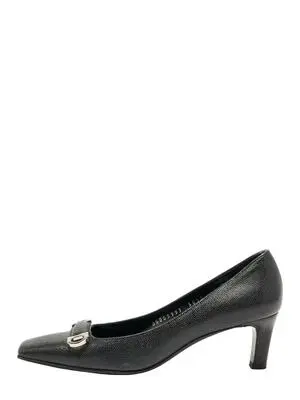 FERRAGAMO Leather Pumps - Black
