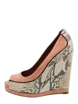 Tory Burch 110mm Wedge Sandals - Neutrals