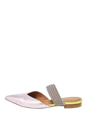 MALONE SOULIERS Maisie Leather Ballet Flats - Pink