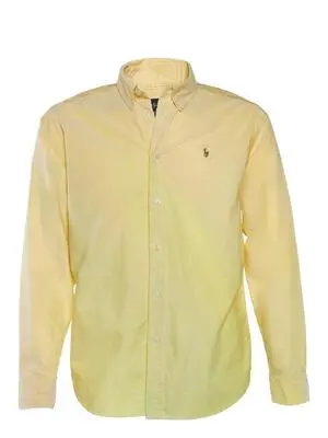 Polo Ralph Lauren Button-down Long-sleeve Shirt Yellow