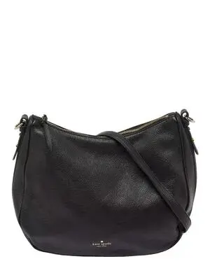 Kate Spade New York Leather Shoulder Bag - Black