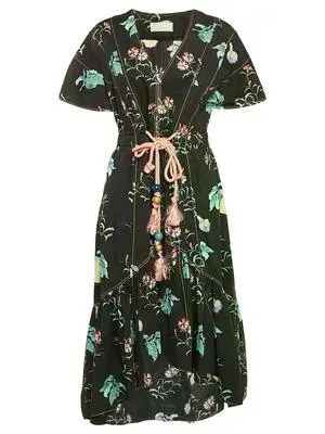 PETER PILOTTO Floral-print Maxi Dress - Blue