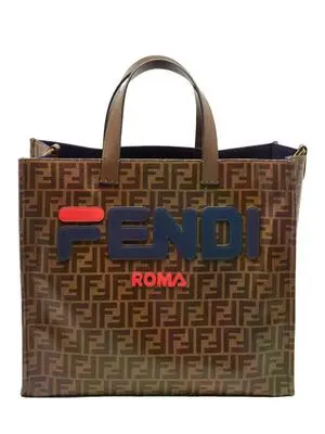 Fendi Zucca-pattern Tote Bag - Brown