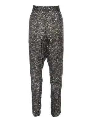 JOSEPH Printed Tapered Trousers