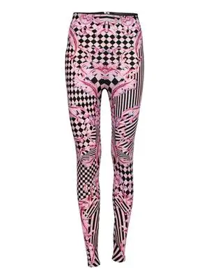 VERSACE Barocco Stripe Leggings