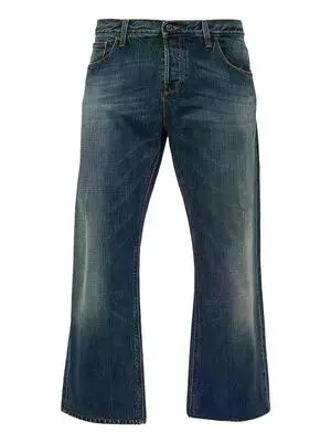 Gucci Faded-effect Jeans - Blue