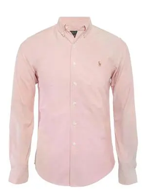 Polo Ralph Lauren Cotton Embroidered Shirt - Pink