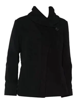 Giorgio Armani Zip Front Jacket - Black