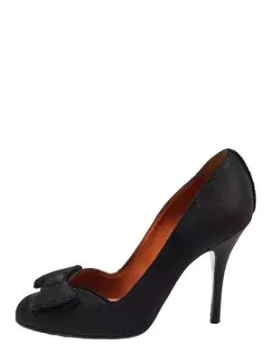 LANVIN 105mm Bow-detail Pumps - Black