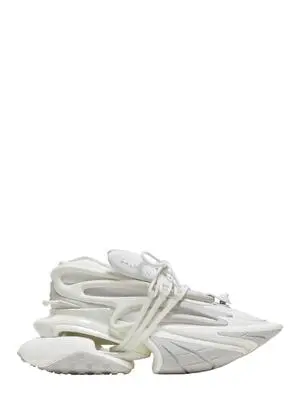 Balmain Unicorn Neoprene Sneakers - White