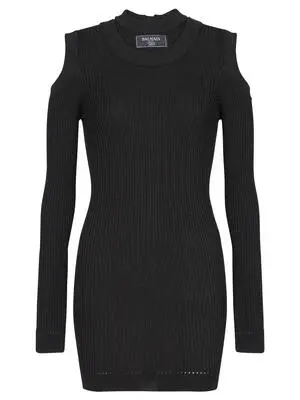 Balmain Knit Dress - Black