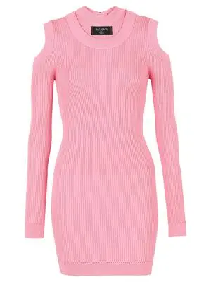 Balmain Knit Dress - Pink