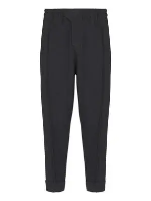 Balmain Tailored Slouch Pants - Black