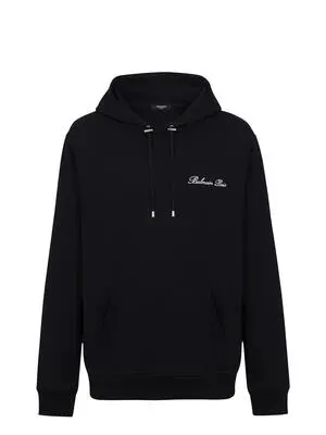 Balmain Signature Hoodie - Black