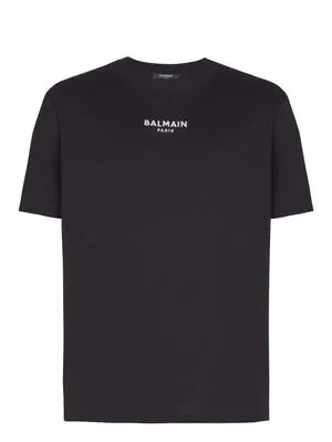 Balmain Embroidered Paris T-shirt - Black