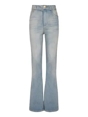 Balmain Flared-fit Jeans - Blue