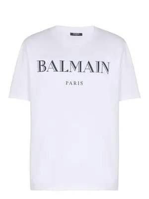 Balmain T-shirt With Print - White