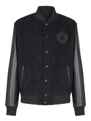 Balmain Varsity Jacket - Black