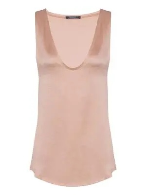 Balmain Sleeveless Top - Beige