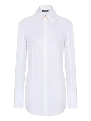 Balmain Cotton Poplin Shirt - White