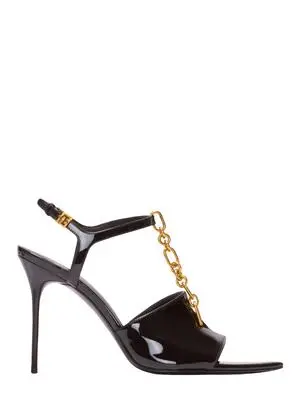 Balmain Sync High-heeled Sandals - Black