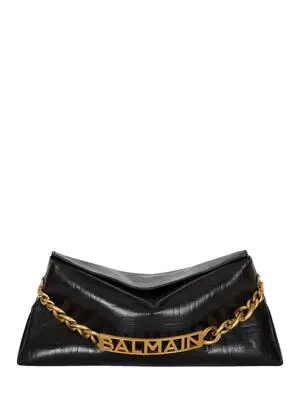 Balmain 1945 Soft Clutch - Black
