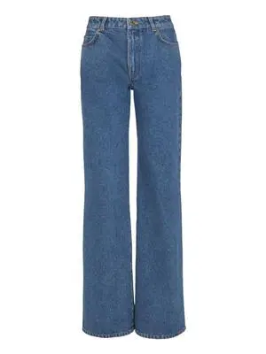 Balmain Straight-leg Denim Jeans - Blue