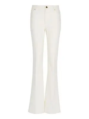 Balmain Straight-leg Denim Jeans - White