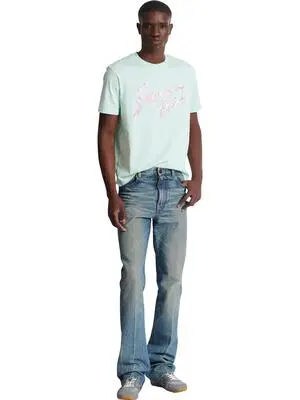Balmain Slim Straight-leg Jeans - Blue
