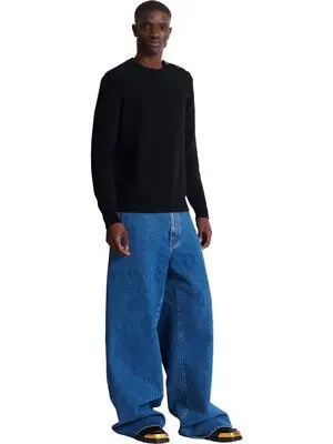 Balmain Fine Eco-cashmere Jumper - Black