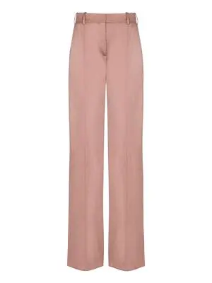 Balmain Tailored Straight Leg Pants - Pink