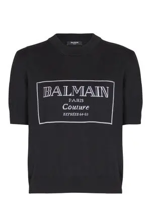 Balmain Knit Top - Black