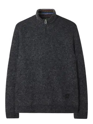 Paul Smith Half-zip Sweater - Black