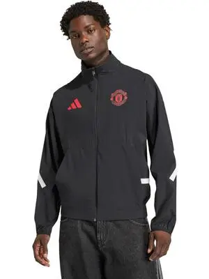 Adidas Manchester United Z.n.e. Anthem Jacket - Black