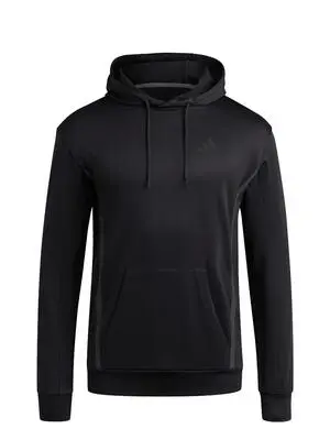 Adidas Training Fleece Hoodie - Black / Carbon