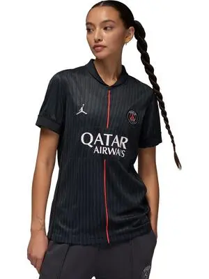 Nike Paris Saint-germain 2025/26 Stadium Fourth Jordan Dri-fit Soccer Replica Jersey - Black