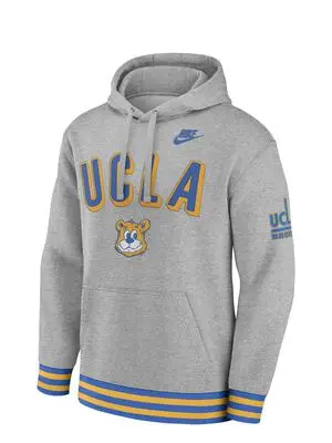 Nike Ucla Legacy Retro Pullover Hoodie - Grey
