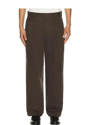 LE17SEPTEMBRE Two Tuck Trousers - Brown