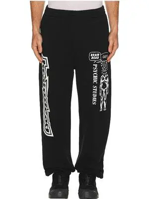 BRAIN DEAD Psychic Studies Sweatpant - Black