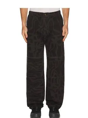 PARRA Broken Ftp Pants - Black