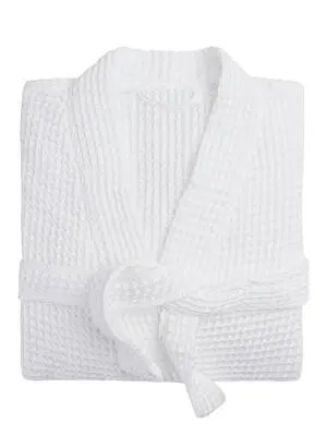 PARACHUTE Waffle Robe - White