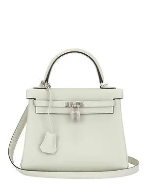 FWRD RENEW Hermes Togo Kelly 25 Handbag - Vert Fizz