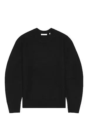Helmut Lang Boiled Crew Sweater - Black