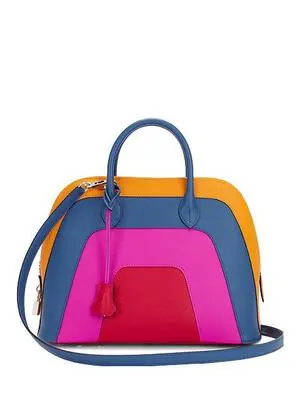 FWRD RENEW Hermes Epsom Bolide 1923 30 Handbag - Sunset Rainbow