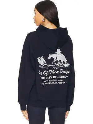 ONE OF THESE DAYS City Of Angels Hoodie - Washed Navy