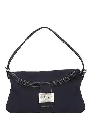 FWRD RENEW Fendi Mama Baguette Shoulder Bag - Navy